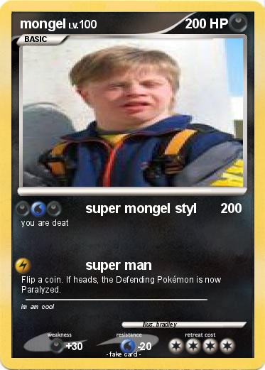 Pokémon mongel 2 2 - super mongel styl - My Pokemon Card