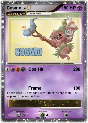Pokémon Cosmo 215 215 - Cos Hit - My Pokemon Card