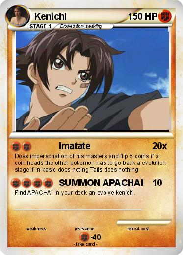 Pokémon Kenichi 6 6 - Imatate - My Pokemon Card
