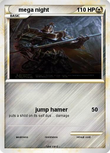 Pokémon mega night 10 10 - jump hamer - My Pokemon Card
