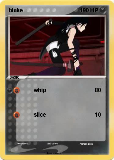 Pokémon blake 255 255 - whip - My Pokemon Card