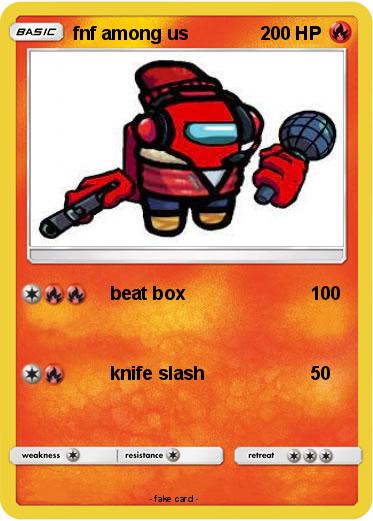 Pokémon fnf among us - beat box - My Pokemon Card