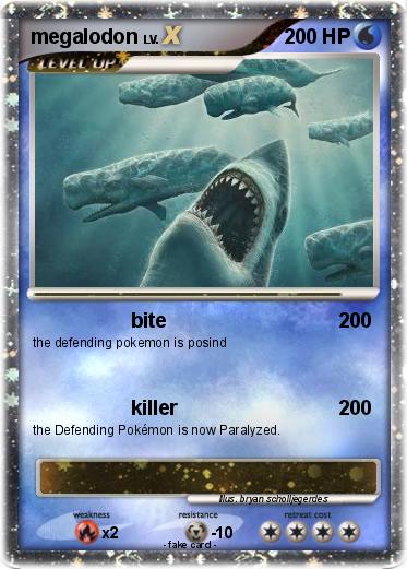 Pokémon megalodon 173 173 - bite - My Pokemon Card