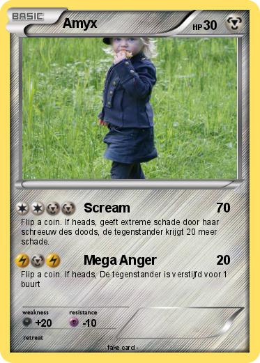 Pokémon Amyx - Scream - My Pokemon Card