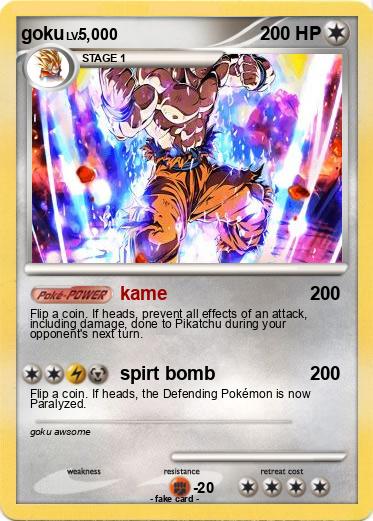 Pokémon goku 10870 10870 - kame - My Pokemon Card
