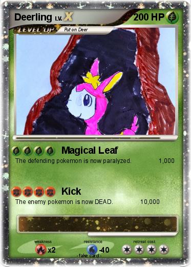 Pokémon Deerling 11 11 - Magical Leaf - My Pokemon Card