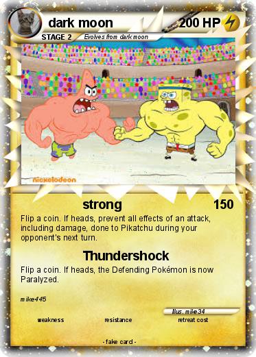 Pokémon dark moon 16 16 - strong - My Pokemon Card