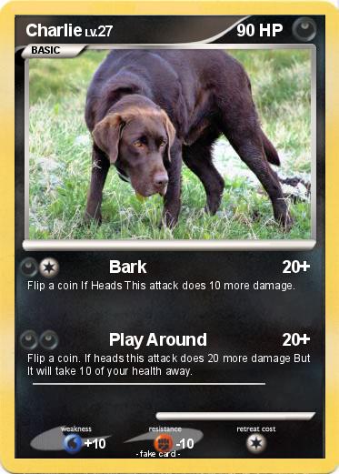Pokémon Charlie 1375 1375 - Bark - My Pokemon Card