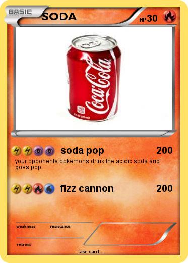 Pokémon SODA 122 122 - soda pop - My Pokemon Card