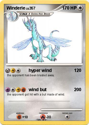 Pokémon Winderie - hyper wind - My Pokemon Card