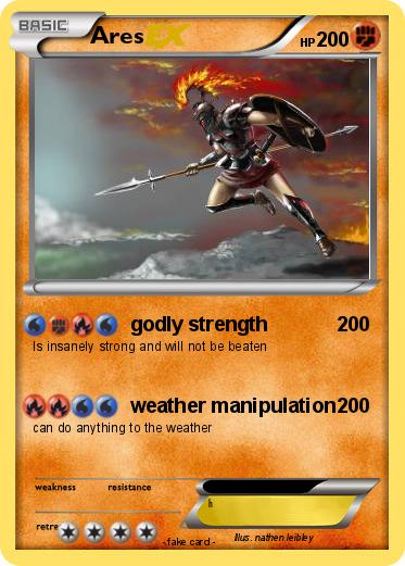 Pokémon Ares 378 378 - godly strength - My Pokemon Card