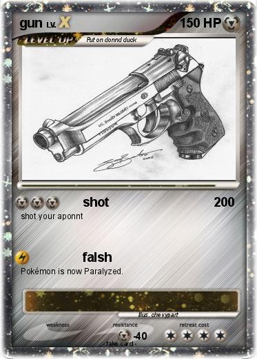 Pokémon gun 516 516 - shot - My Pokemon Card