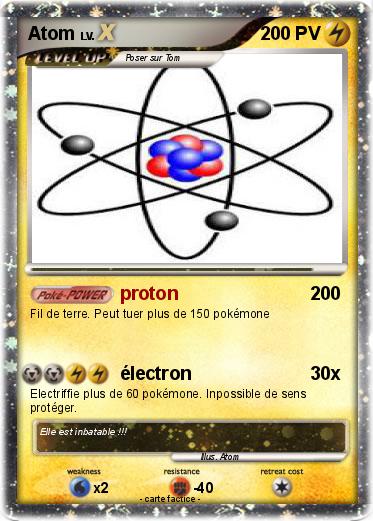 Pokémon Atom 188 188 - proton - Ma carte Pokémon