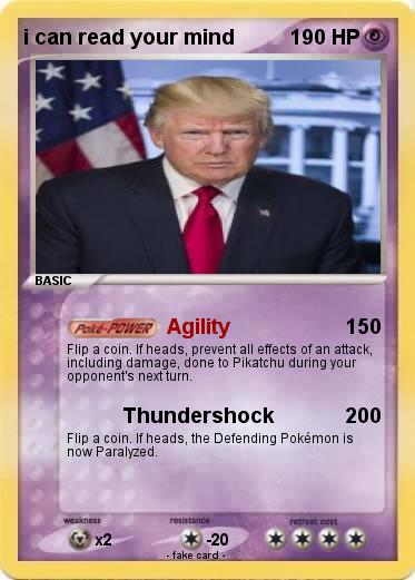 Pokémon i can read your mind - Agility - My Pokemon Card