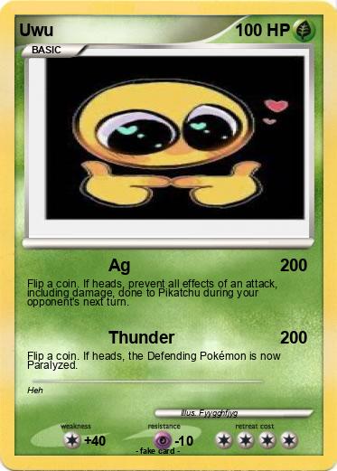 Pokémon Uwu 139 139 - Ag - My Pokemon Card