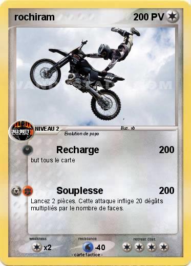 Pokémon rochiram - Recharge - Ma carte Pokémon