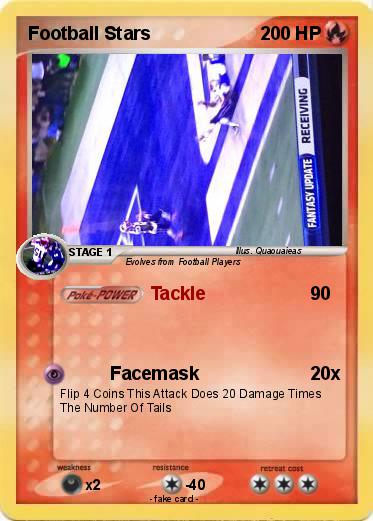 Pokémon Football Stars - Tackle - My Pokemon Card