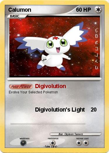 Pokémon Calumon 7 7 - Digivolution - My Pokemon Card