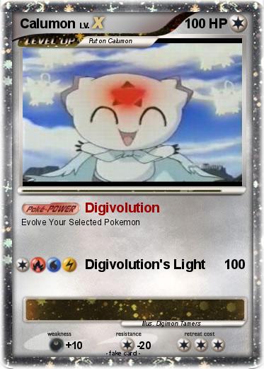Pokémon Calumon 8 8 - Digivolution - My Pokemon Card