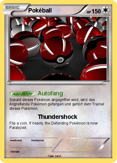 Pokémon Pokeball 535 535 - Autofang - My Pokemon Card