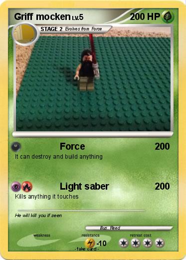 Pokémon Griff mocken 1 1 - Force - My Pokemon Card
