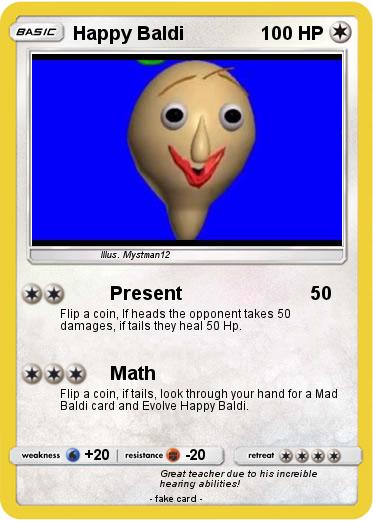 Pokémon Happy Baldi - Present - My Pokemon Card