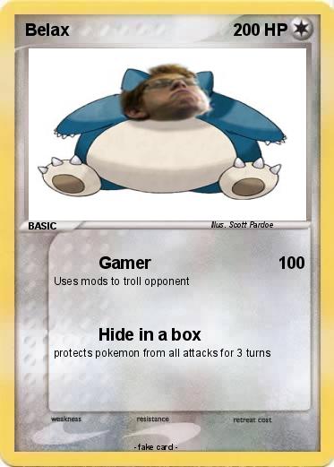Pokémon Belax - Gamer - My Pokemon Card