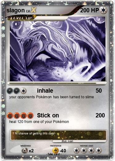 Pokémon slagon - inhale - My Pokemon Card