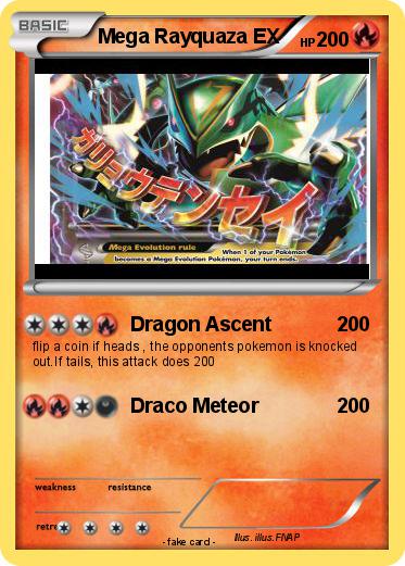 Pokémon Mega Rayquaza EX 59 59 - Dragon Ascent - My Pokemon Card
