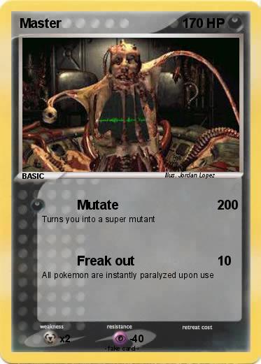 Pokémon Master 3212 3212 - Mutate - My Pokemon Card