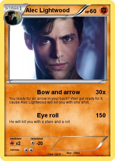 Pokémon Alec Lightwood 5 5 - Bow and arrow - My Pokemon Card