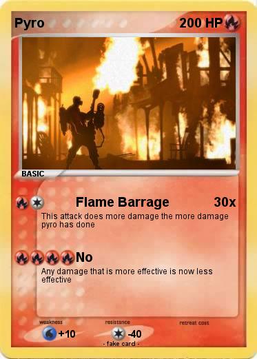 Pokémon Pyro 415 415 - Flame Barrage - My Pokemon Card