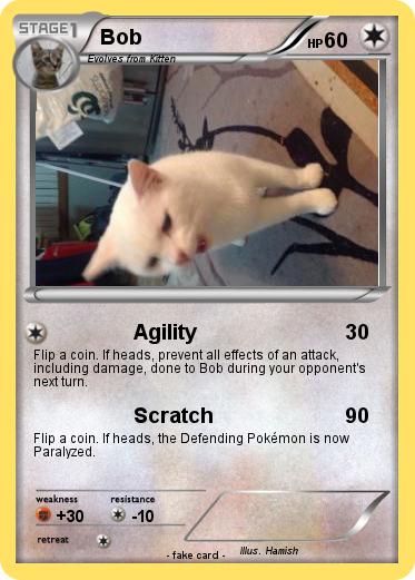 Pokémon Bob 4141 4141 - Agility - My Pokemon Card
