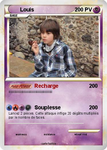 Pokémon Louis 578 578 - Recharge - Ma carte Pokémon
