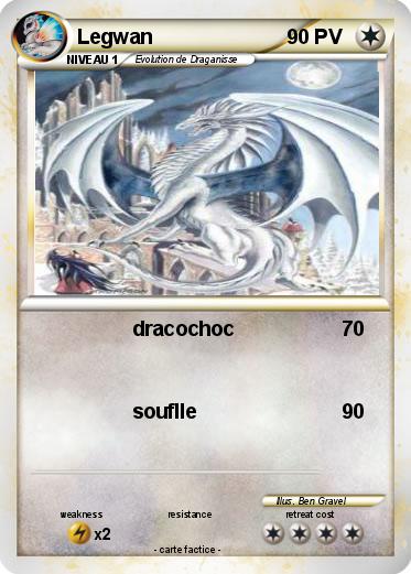 Pokémon Legwan 1 1 - dracochoc - Ma carte Pokémon