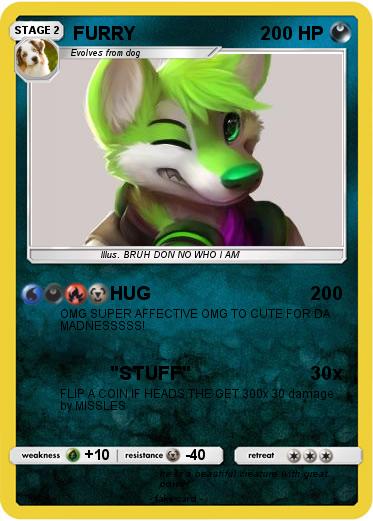 Pokémon FURRY 80 80 - HUG - My Pokemon Card