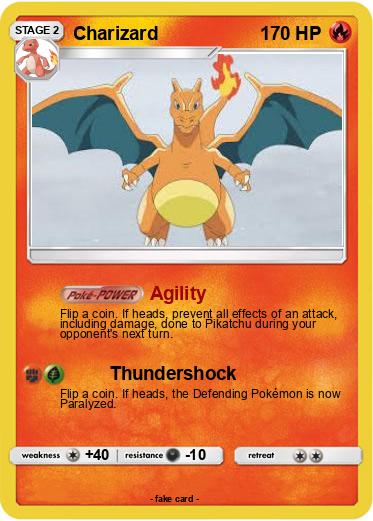 Pokémon Charizard 12425 12425 - Agility - My Pokemon Card