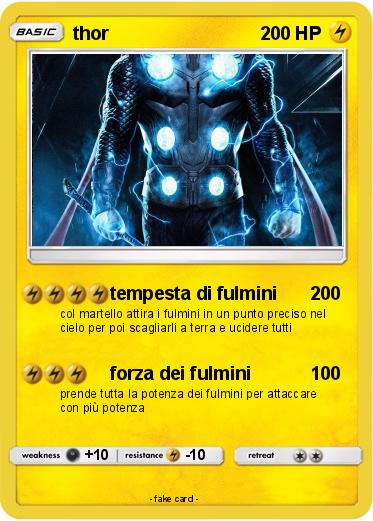 Pokémon thor 1002 1002 - tempesta di fulmini - My Pokemon Card