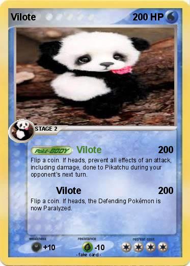 Pokémon Vilote - Vilote - My Pokemon Card