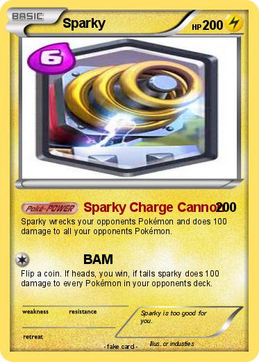 Pokémon Sparky 237 237 - Sparky Charge Cannon - My Pokemon Card