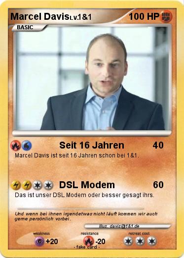 Pokémon Marcel Davis 11 11 - Seit 16 Jahren - My Pokemon Card