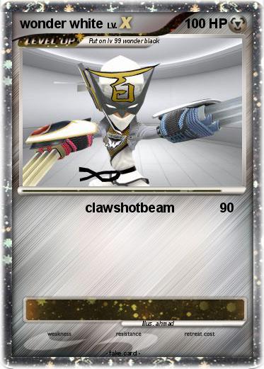 Pokémon wonder white - clawshotbeam - My Pokemon Card