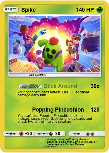 Pokémon Spike 769 769 - Stick Around - My Pokemon Card