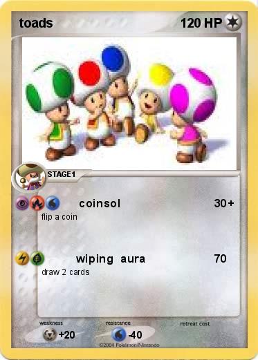 Pokémon toads 1 1 - coinsol - My Pokemon Card