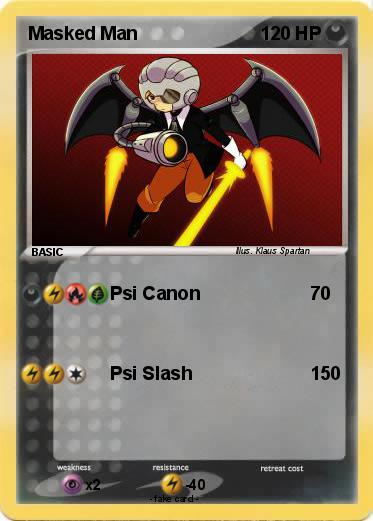 Pokémon Masked Man 12 12 - Psi Canon - My Pokemon Card
