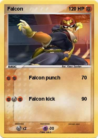 Pokémon Falcon 104 104 - Falcon punch - My Pokemon Card