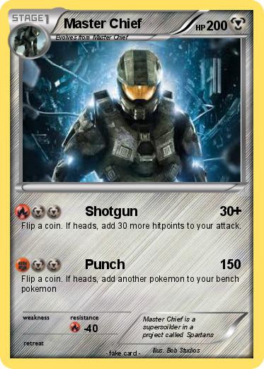 Pokémon Master Chief 1561 1561 - Shotgun - My Pokemon Card