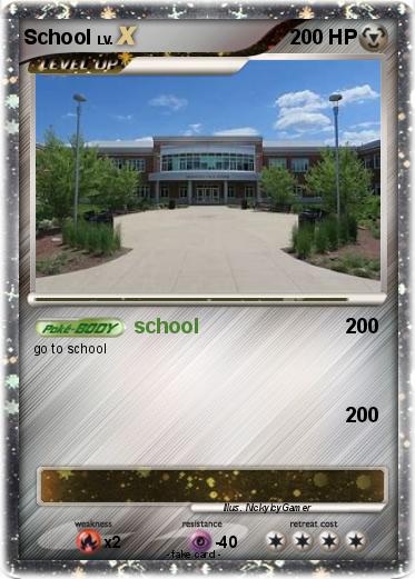 Pokémon School 216 216 - school - My Pokemon Card