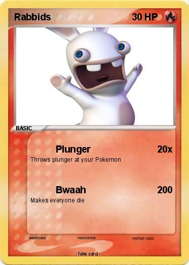 Pokémon Rabbids 20 20 - Plunger - My Pokemon Card