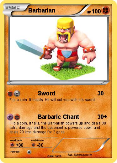 Pokémon Barbarian 43 43 - Sword - My Pokemon Card